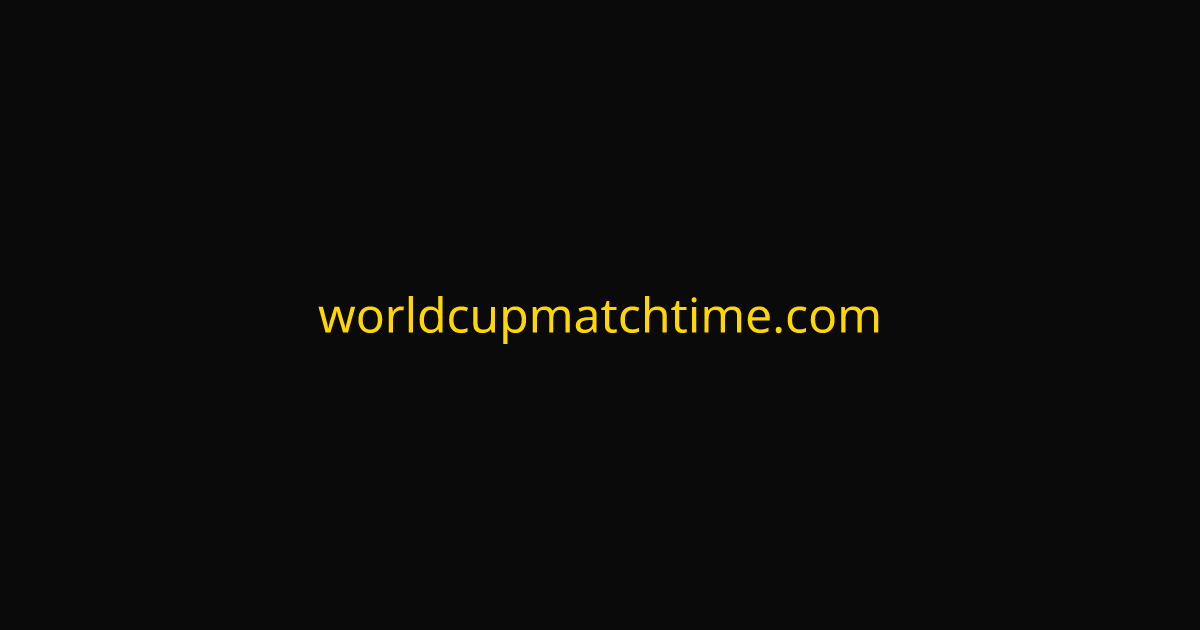 Morocco vs Haiti – FIFA World Cup 2026 | WorldCupMatchTime.com